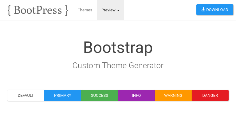Bootstrap Themes