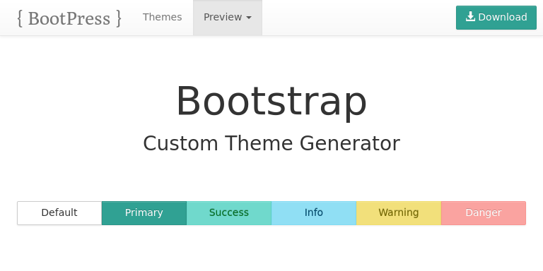 Bootstrap Themes